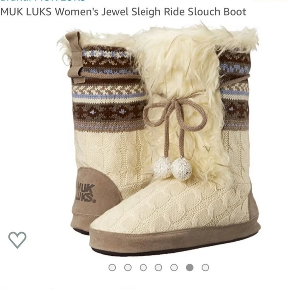 Muk Luks | Shoes | Muk Luks Jewel Sleigh Ride Slouch Boots | Poshmark